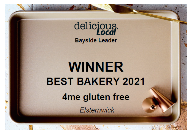 WINNER! herald sun bayside leader's best bakery competition – 4meglutenfree