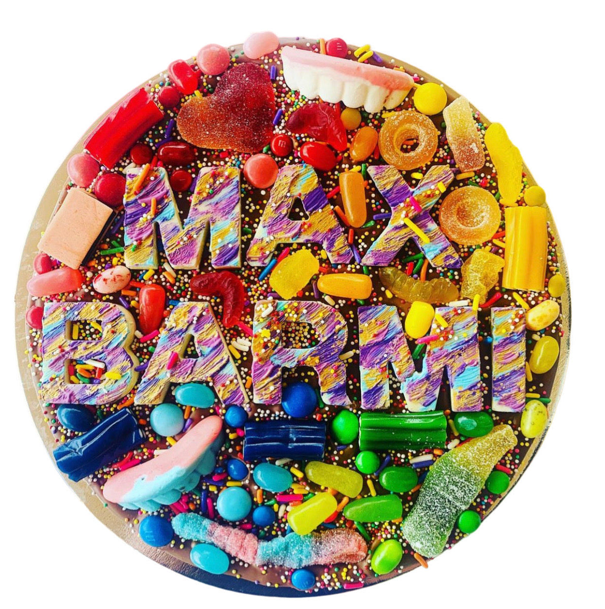 Personalised Chocolate Disk – 4meglutenfree