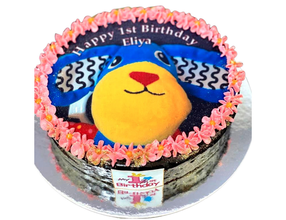 Custom 1st Birthday Cake – 4meglutenfree