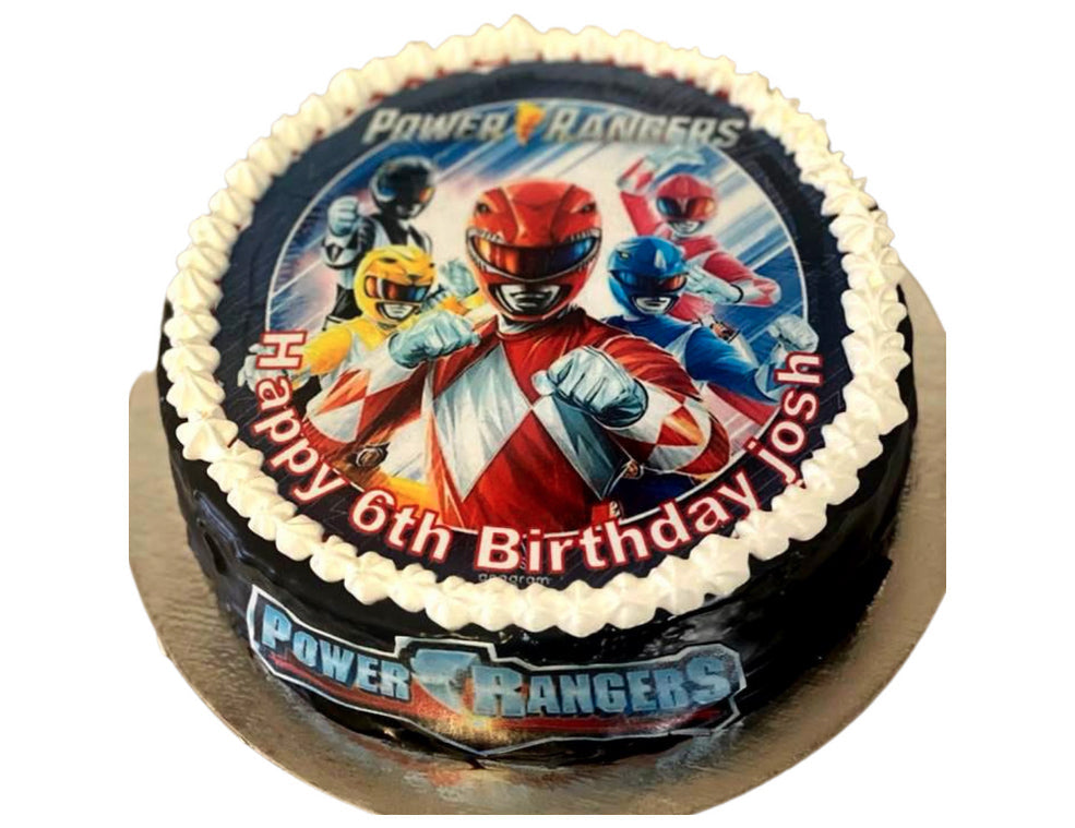 Power Rangers Birthday Cake – 4meglutenfree
