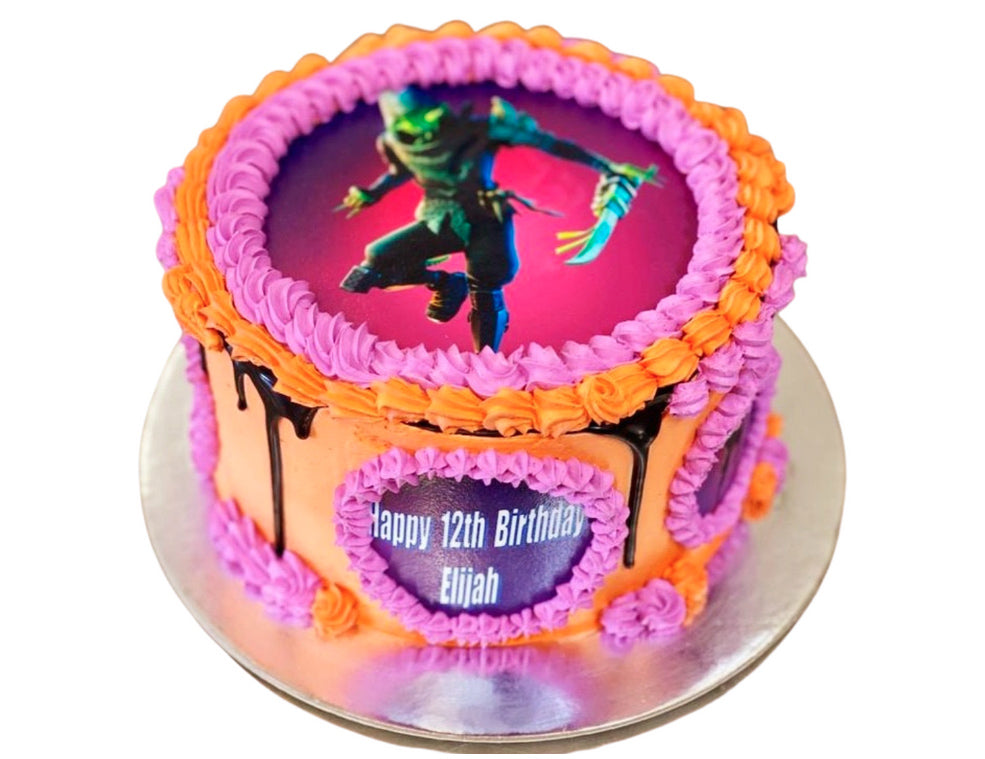 Custom Gaming Birthday Cake – 4meglutenfree