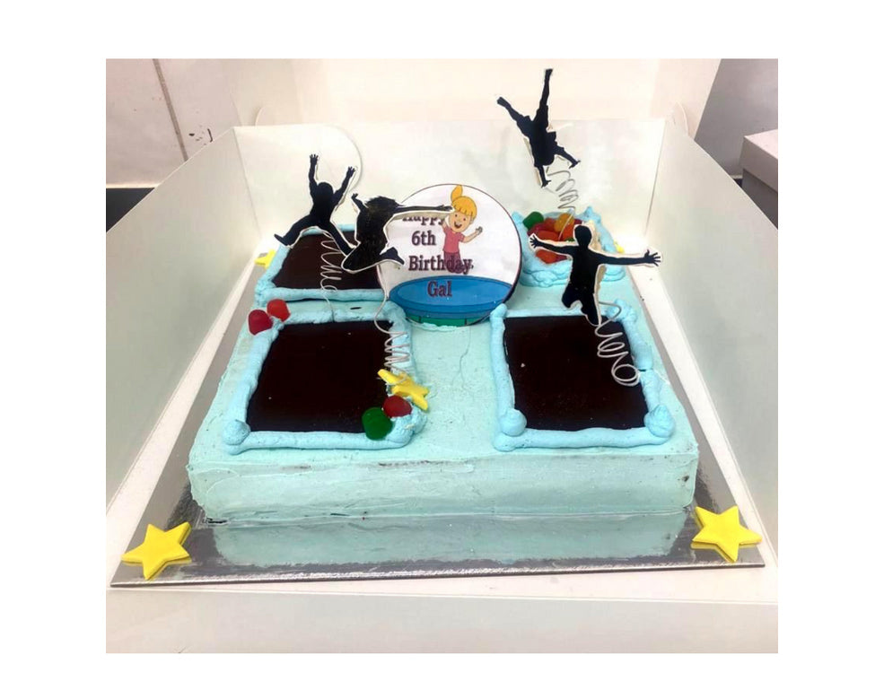 Trampoline Birthday Cake – 4meglutenfree