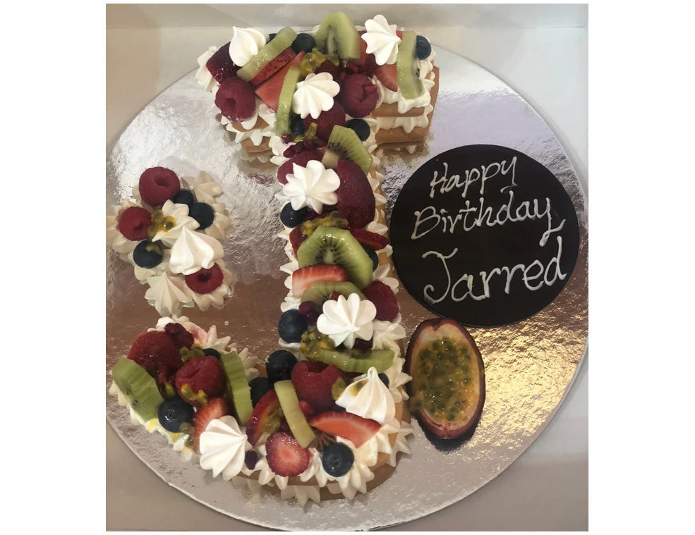 Letter J Birthday Cake – 4meglutenfree