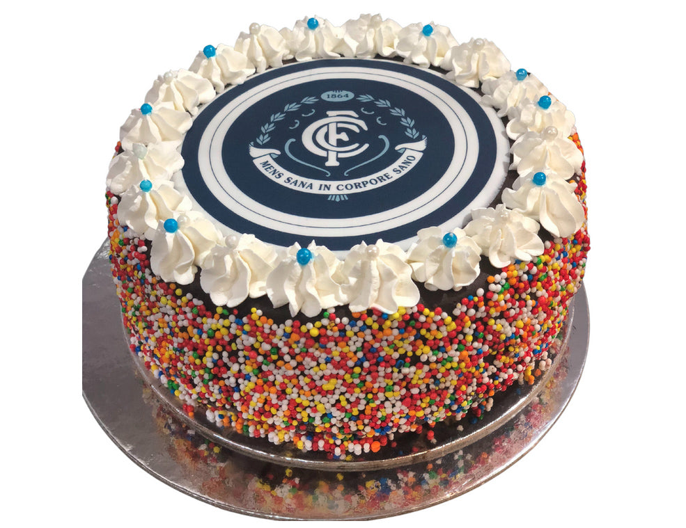 Custom Carlton FC Birthday Cake – 4meglutenfree